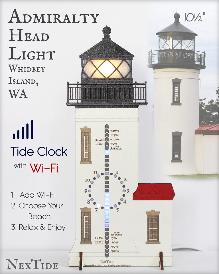 NexTide – Home of the Lighthouse Wi-Fi Tide Clock