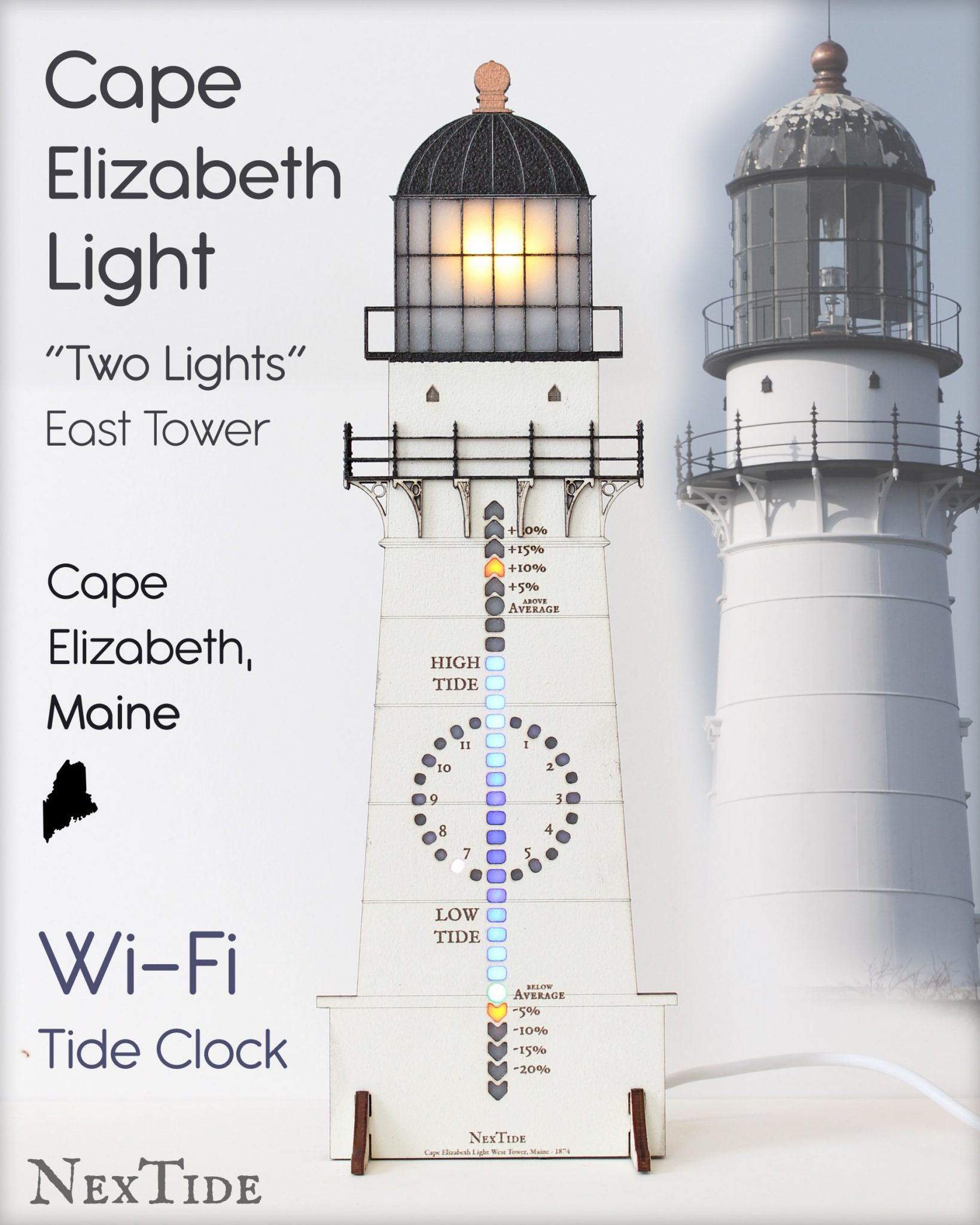 NexTide – Home of the Lighthouse Wi-Fi Tide Clock