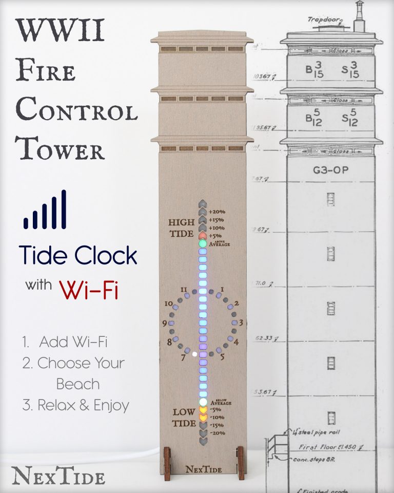 NexTide – Home of the Lighthouse Wi-Fi Tide Clock