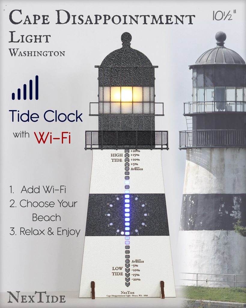 NexTide – Home of the Lighthouse Wi-Fi Tide Clock