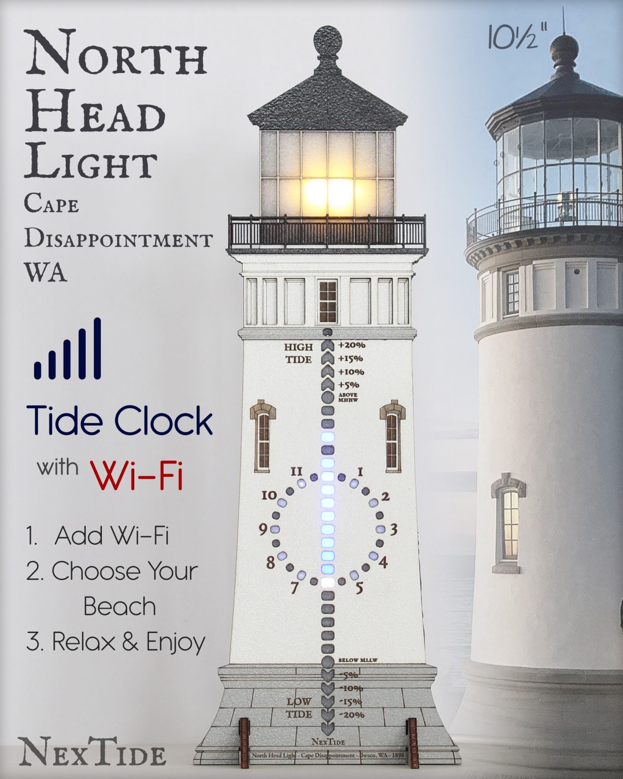 NexTide – Home of the Lighthouse Wi-Fi Tide Clock