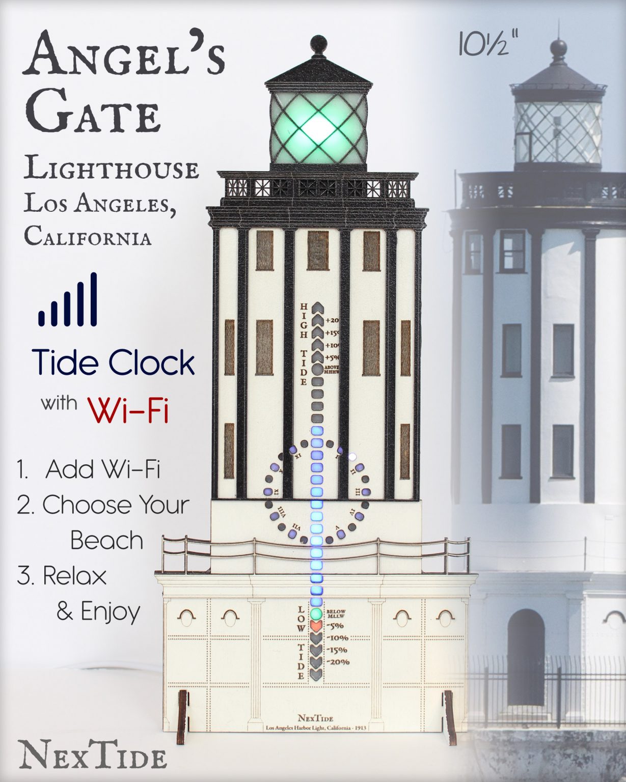 NexTide – Home of the Lighthouse Wi-Fi Tide Clock