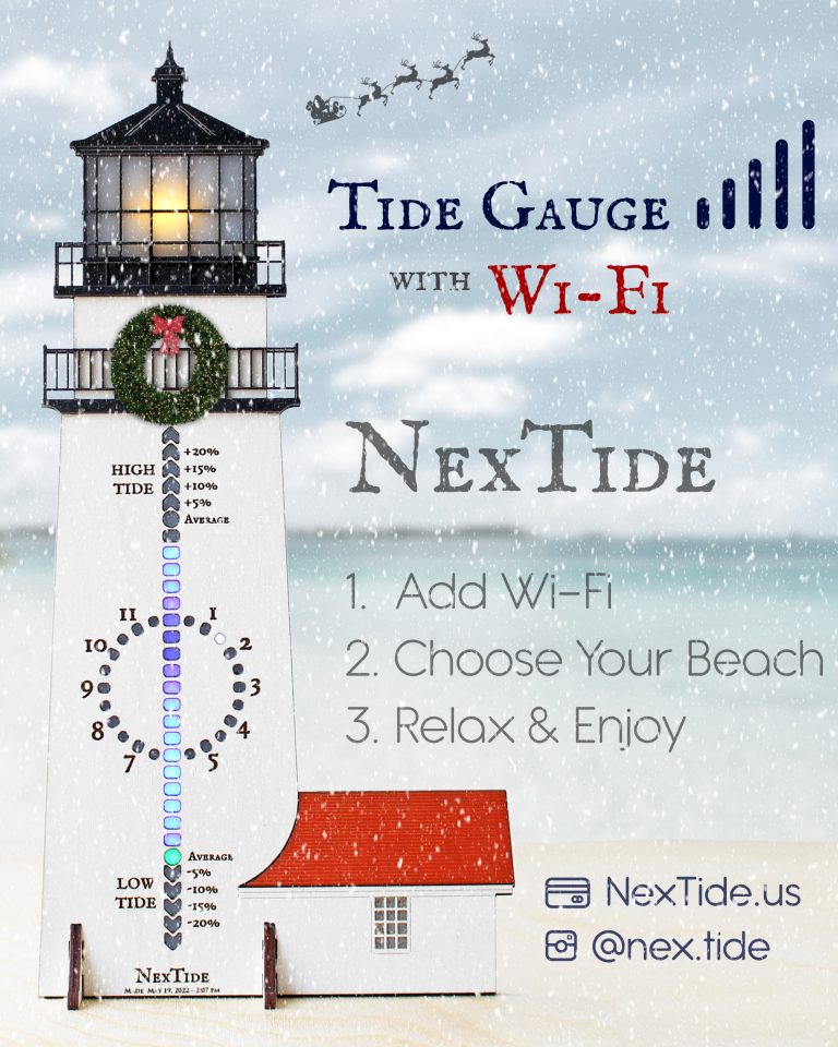 NexTide – Home of the Lighthouse Wi-Fi Tide Clock