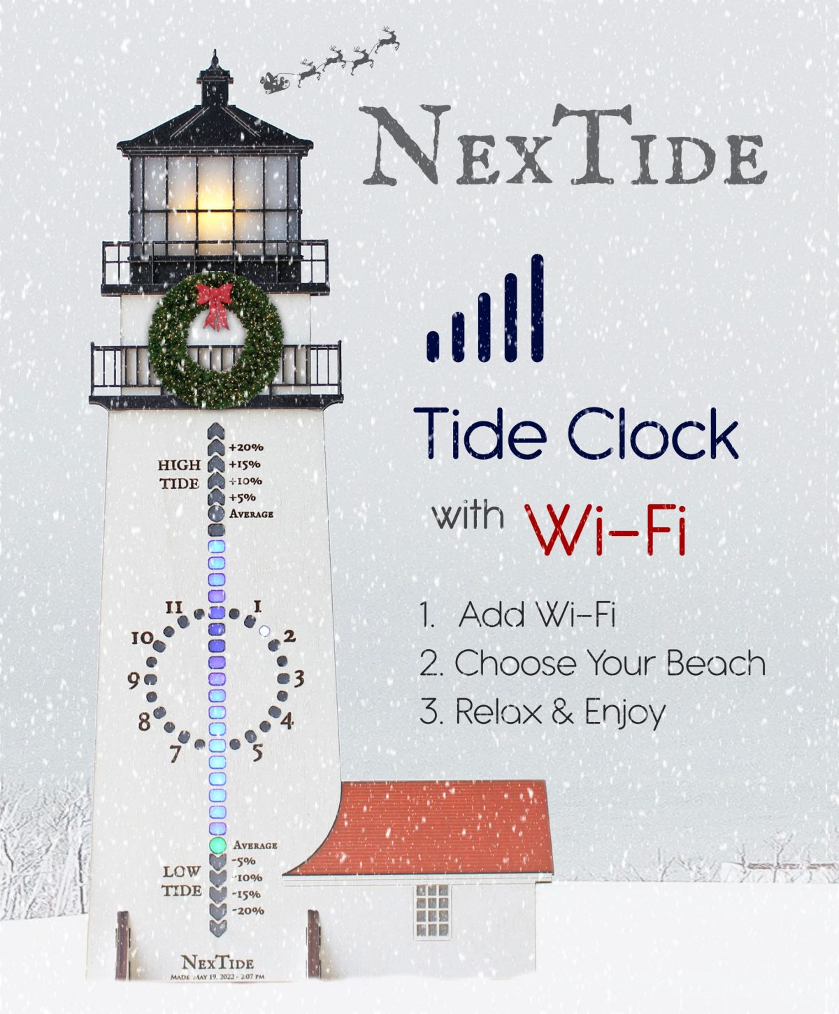 NexTide – Home of the Lighthouse Wi-Fi Tide Clock